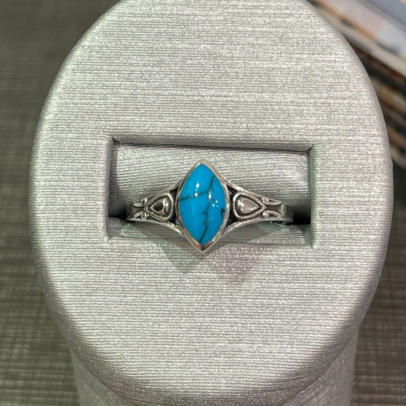 Jewelry | 925 Turquoise Ring In Size 8 | Poshmark
